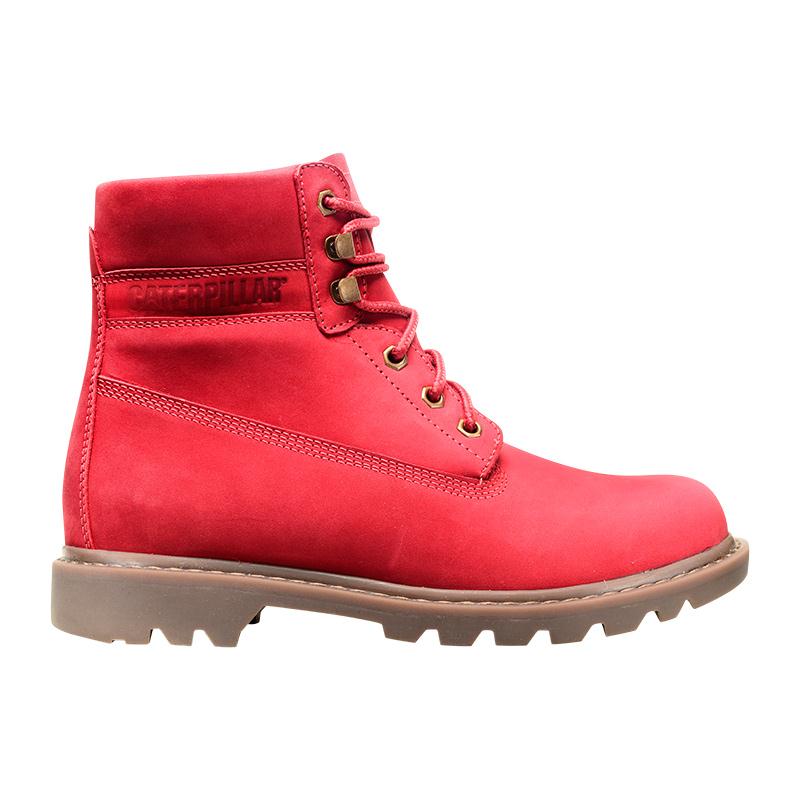 Botas Caterpillar Rojo Mercury Suede