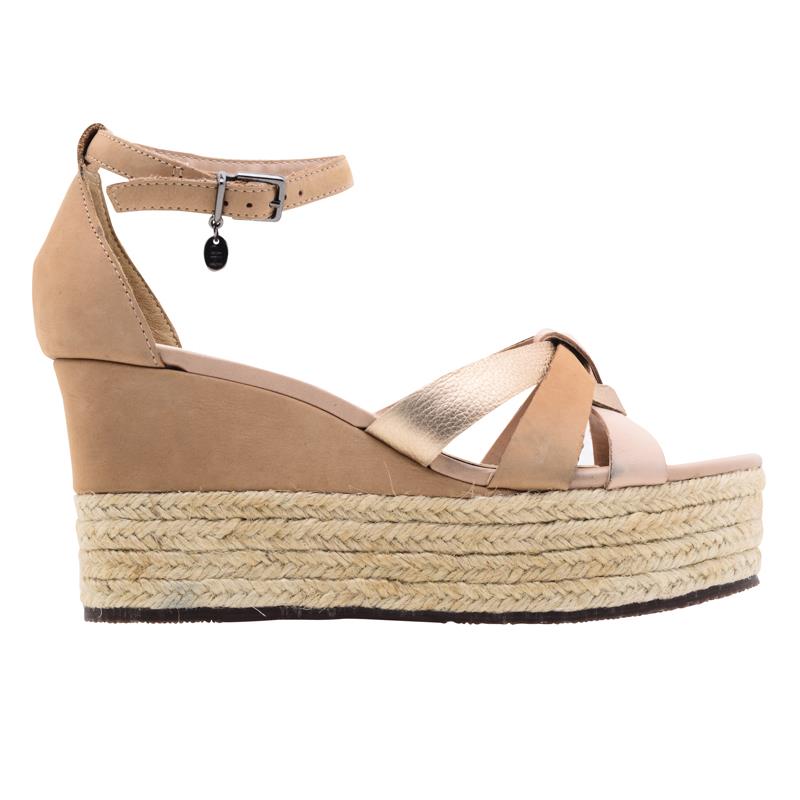 Plataformas Hush Puppies Beige Tevere