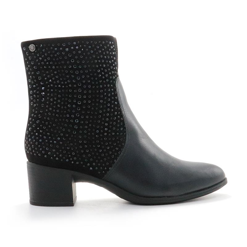 Botas STITCHING Negro Gittan