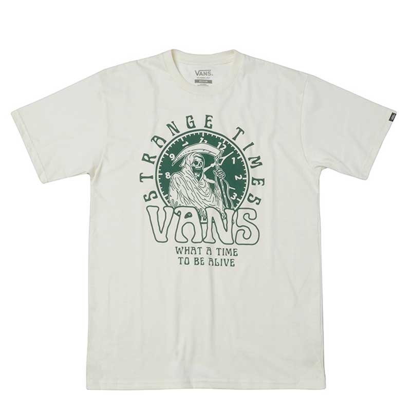 Remera Vans Blanco Strange Times SS Tee