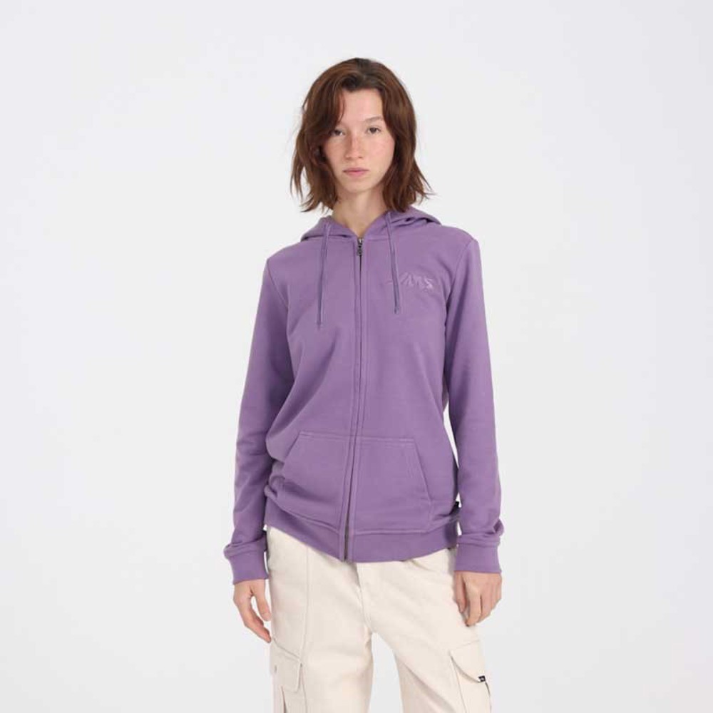 Buzos Vans All Caps Zip Hoodie French Terry