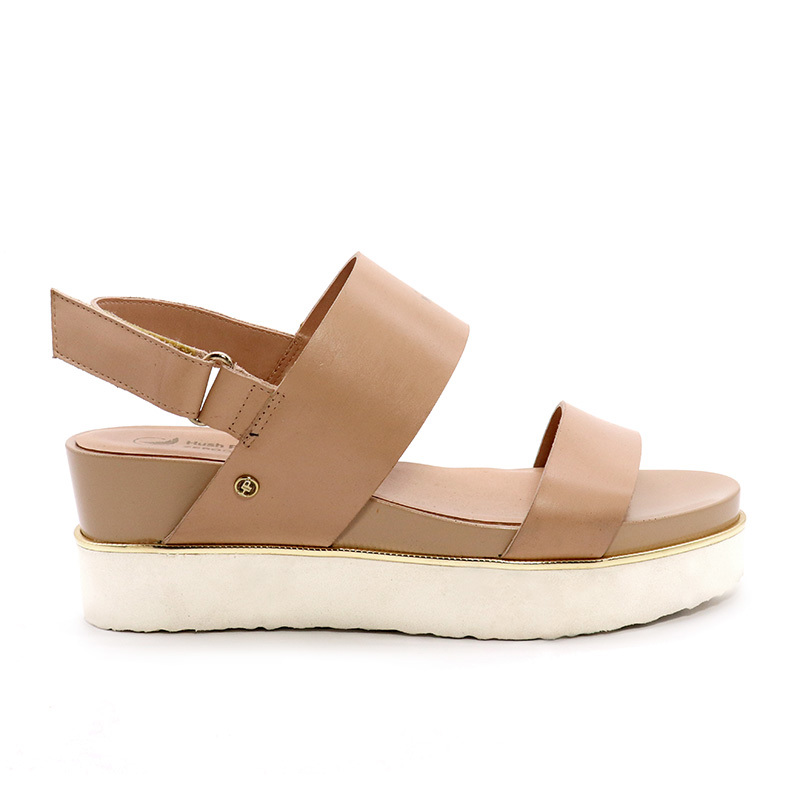 Plataformas Hush Puppies Beige Bitia