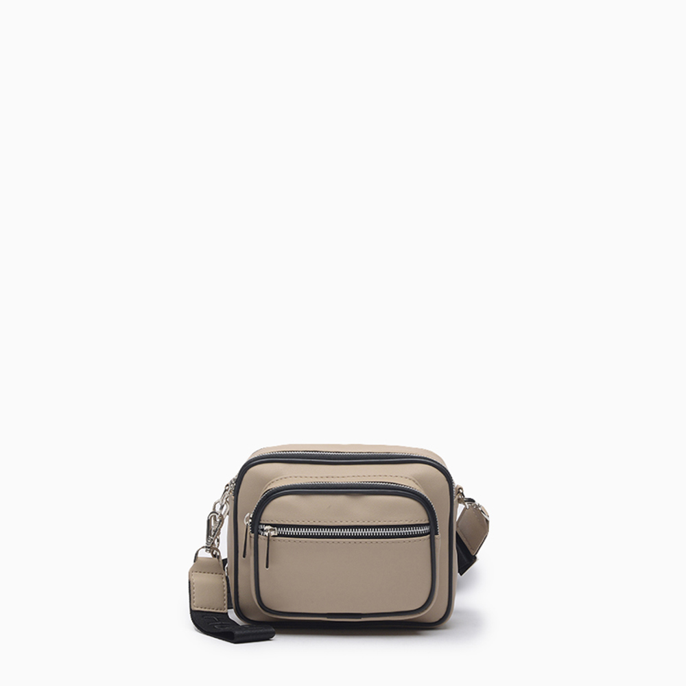 Cartera Hush Puppies Beige Bandolera PU Serafina