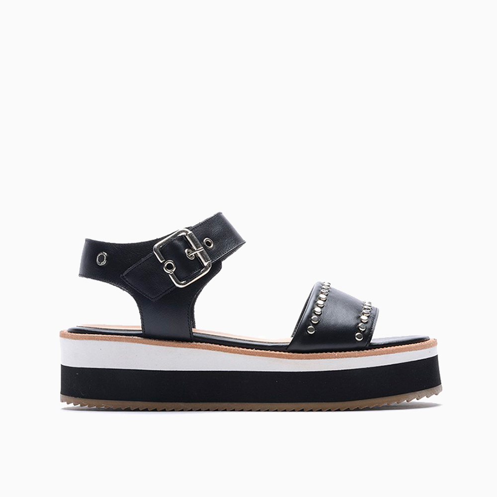 Plataformas Hush Puppies Negro Hamilton II