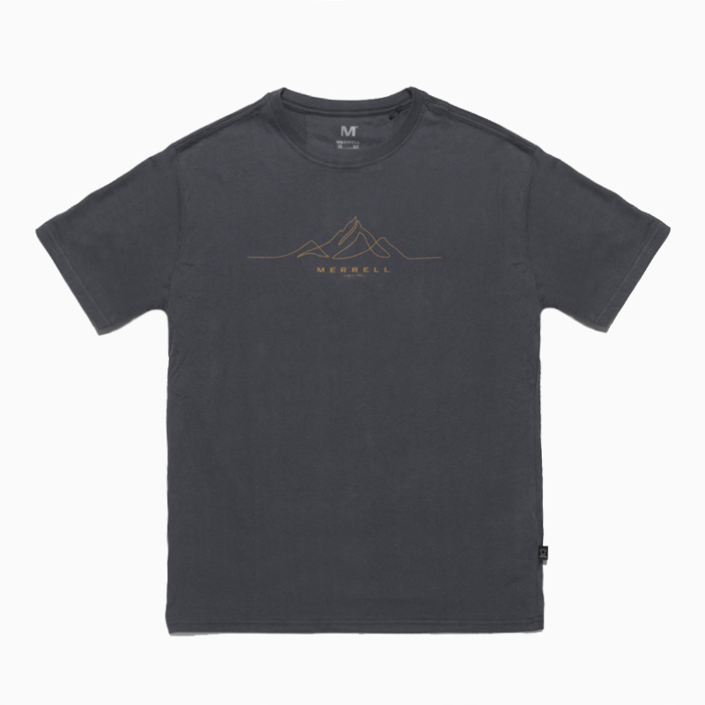 Remera Merrell Gris T SHIRT SHORT SLEEVES Beechworth M