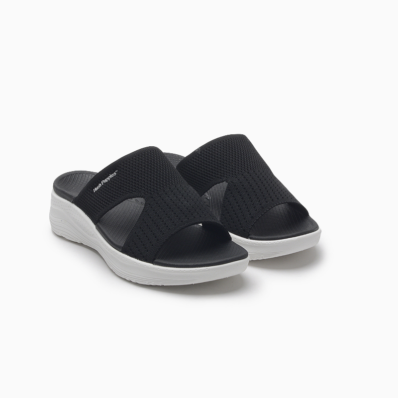 Sandalias Hush Puppies Negro Kelm